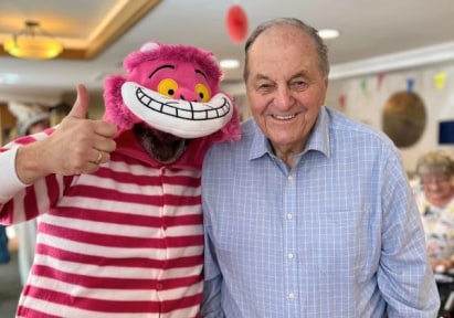 Mad Hatter’s Tea Party for Afternoon Tea Week at Brook House Care Home