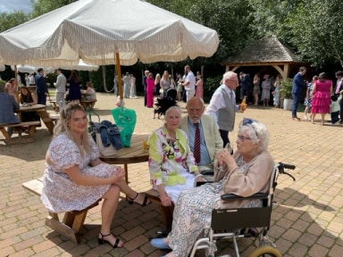 Denham Manor go the extra mile for resident’s special day
