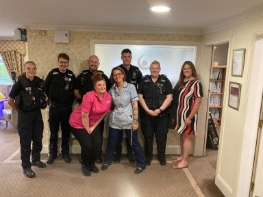 Blue light breakfast