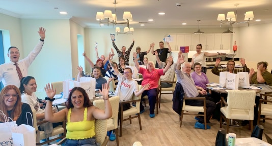 Mousehold View Team first day!