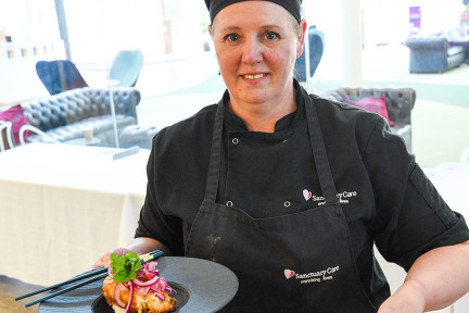 Sarah wins Sanctuary Care's MasterChef 2023!