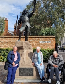 Trip to Leicester to visit Richard III Centre