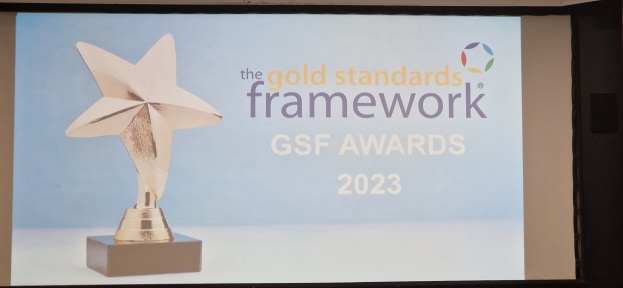 Gold Standard Framework accreditation and award ceremony