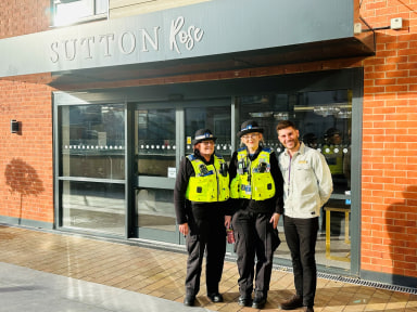 Sutton Rose Welcomes Local PCSO's