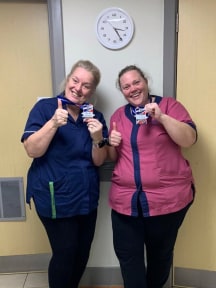 Nicky and Debbie complete virtual walk from Land’s End to John O’Groats