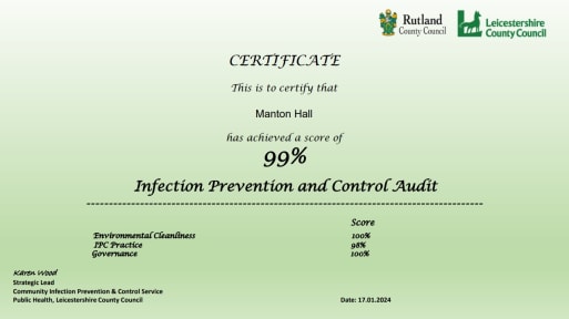 Another excellent IPC inspection