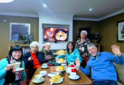 Pasty Central - Care Home Residents Celebrate Cornish Pasty Week