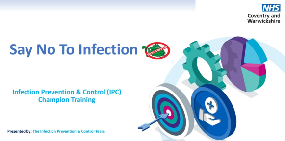 NHS Infection Control Gold Award at Caldwell Grange