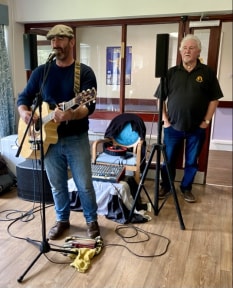 Will Keating and Harry Glasson