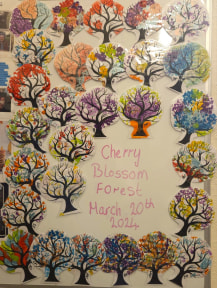 Luncarty residents create beautiful cherry blossom forest