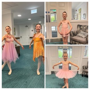 Espoire School of dance visit Alice Grange