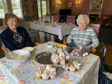 Bake sale goodies for our Easter Fayre