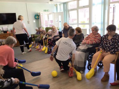 Testing our skills at Seated Games tournament