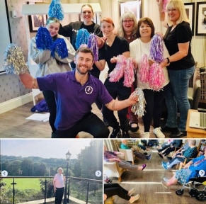 Enjoying being active - residents come together to plan our summer events