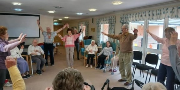 Shibashi comes to Icknield Court