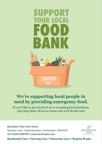 Support your local food bank