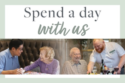 Spend a day with us…complimentary offer
