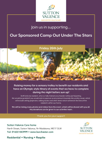 Camp out under the stars