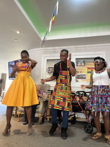 Celebrating African culture for our “Around the World” event