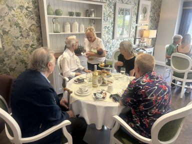 Meet the team afternoon tea