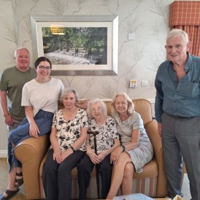 Riverside Place celebrate resident's 102nd birthday