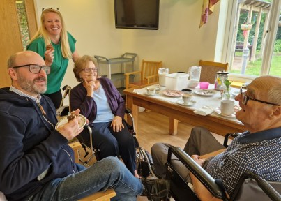 Macmillan Cancer Support coffee morning at CHL