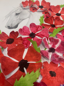 "Warrior" was the horse of Captain Jack Seely