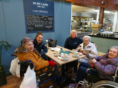 Tea and Cake at Bury Lane