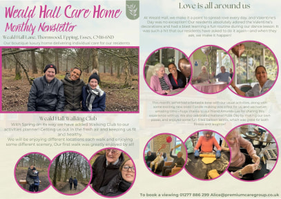 Weald Hall's March 2025 Newsletter