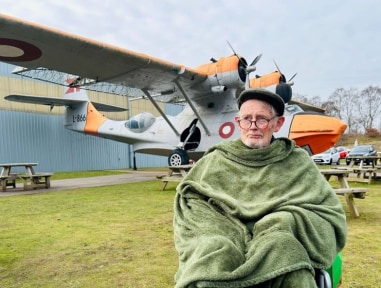 Former RAF Pilot’s Dream Comes True with Spitfire Visit