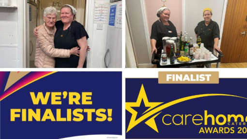 Catering Team shortlisted as finalists for Care Home Catering Awards