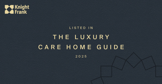 Thames View Recognised in the Knight Frank Luxury Care Home Guide 2025