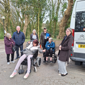 Residents Visit Butterfly House at Williamson Park