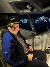 Captain Colin takes flight: Dream comes true for care home resident