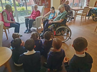Care home celebrates Global Intergenerational Week