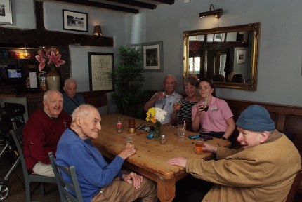 Great visit to our local pub!!