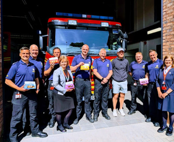 NATIONAL DONUT WEEK WITH A SWEET THANK YOU TO LOCAL FIREFIGHTERS