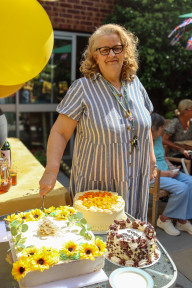 Home Manager Debbie celebrates 25 years with the company...