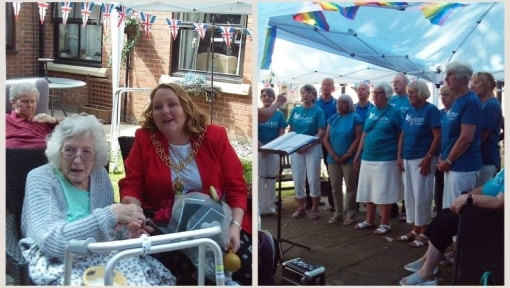Care Home Enjoys ‘The Big Summer Weekender’ with Community and Mayor