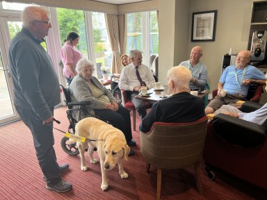 LOCAL CARE HOME BRINGS COMMUNITY TOGETHER AT COMMUNITY CAFÉ