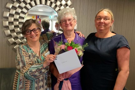 HOME SAY GOODBYE AND GOODLUCK TO RETIRING HOUSEKEEPING TEAM MEMBER