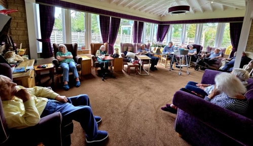 Activities bringing a whole room of residents together