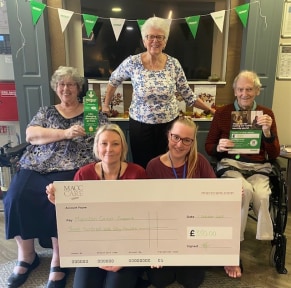 Donation to Macmillan