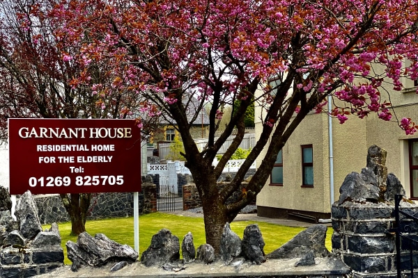 Garnant House care home, 75 Cwmamman Road, Garnant, Ammanford ...