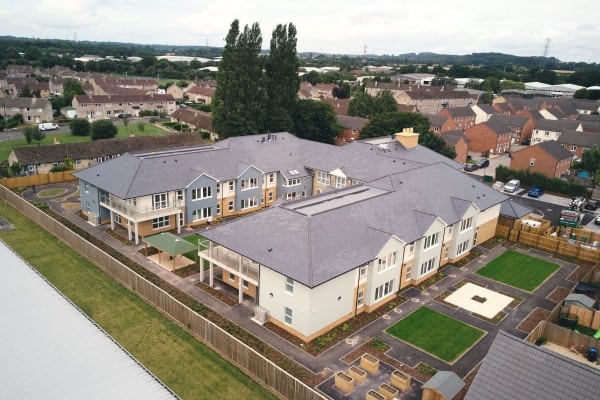 Middlefields House care home, Cornfields, Chippenham, Wiltshire SN14 ...