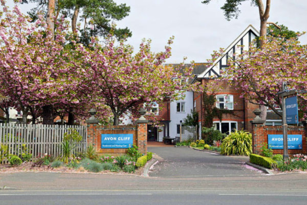 Avon Cliff care home, 50/52 Christchurch Road, Bournemouth, Dorset BH1 ...