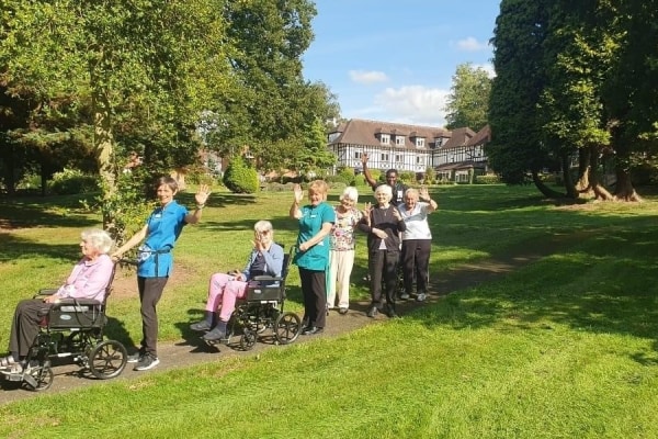 The Lodge at Burcot Grange care home, 23 Greenhill, Burcot, Blackwell ...