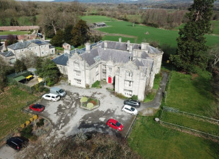 Llanrhaeadr Hall care home, Llanrhaeadr, Denbigh, Denbighshire LL16 4NL ...