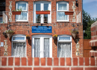 Eastbourne Grange care home, 2 Grange Gardens, Blackwater Road ...