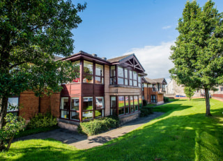 Crosslet House care home, Argyll Avenue, Dumbarton, Dunbartonshire G82 3NS